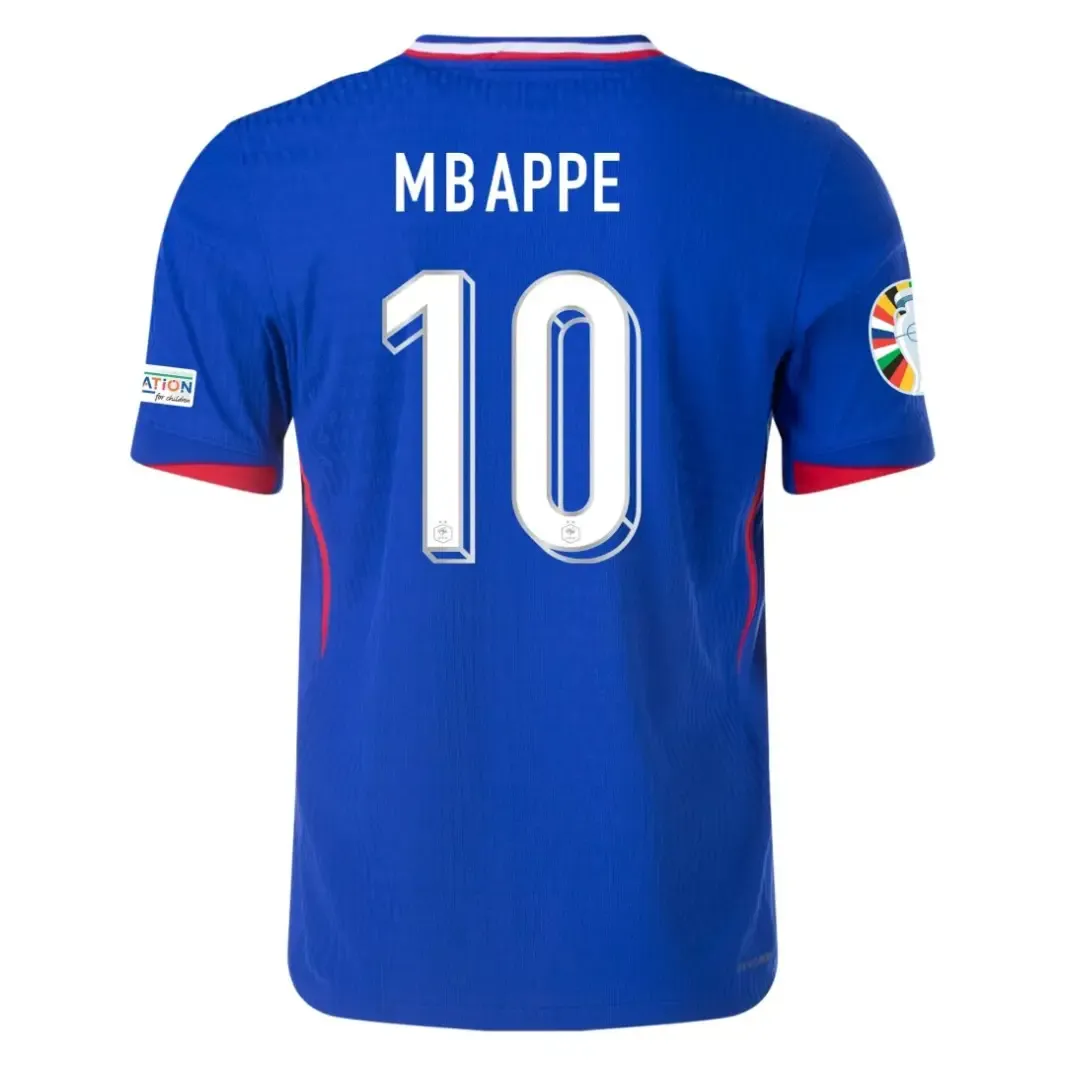 Camisetas futbolspain | Kylian Mbappé NO.10 Camiseta Francia Primera ...